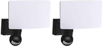 B.K.Licht Aussenlampe mit Bewegungsmelder, D&auml;mmerungssensor, schwenkbar, Wandlampe, Wandleuchte aussen, LED Strahler, Au&szlig;enleuchte, Au&szlig;enwandleuchten, Au&szlig;enbele