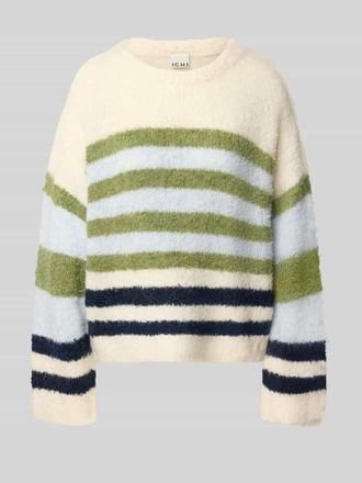 Ichi Strickpullover mit Rundhalsausschnitt Modell BOSELE