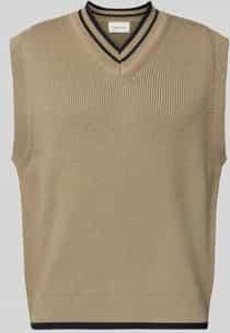 Wood Wood Wollpullunder mit V-Ausschnitt Modell COBEK