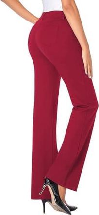 Generic Nouveau Pantalon dHiver &Eacute;l&eacute;gant pour Femmes 2025 Pantalon Habill&eacute; Extensible pour Femmes avec Poches Tall Petite Regular pour le Travail Professionnel