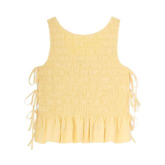 Ganni Damen, Oberteile, Beige, XSGr&ouml;&szlig;e
