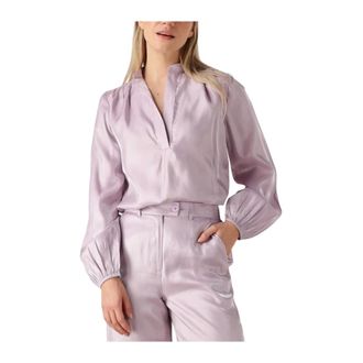 Amaya Amsterdam Damen, Blusen & Hemden, Lila, XSGr&ouml;&szlig;e