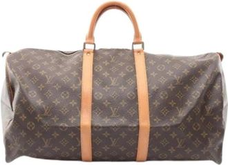 Louis Vuitton unisex, Pre-owned, Brun, Taille: ONE Size Keepall 55 Boston Bag Pre-owned