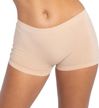 Gatta Short Viki - Culotte féminine de Type Shorts, très Confortable, Douce, Boxer, sous-vêtements à Soufflet antibactérien, avec Un Haut légèrement surélev