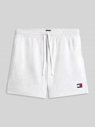 Tommy Jeans Regular Fit Sweatshorts aus Baumwoll-Mix