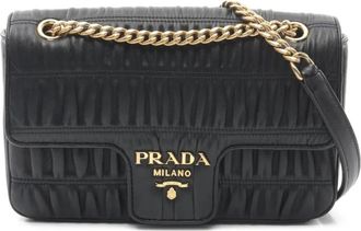 Prada sac à bandoulière Nappa (années 2010) - Noir