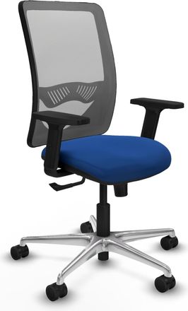 Piqueras y Crespo Home Office Stuhl Zulema mit 2D-Armlehnen, h&ouml;henverstellbare Lendenwirbelst&uuml;tze, ausgestattet mit 3 Positionen und Schneidschaum, mit Rollen von 65 mm