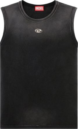 Diesel Schwarzes Tank Top f&uuml;r M&auml;nner - - Tops - Herren - Schwarzk - L