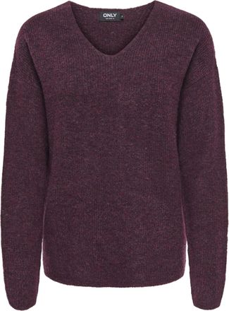 Only Onlcamilla V-Neck L/S Pullover KNT Noos