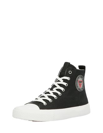 Guess Guess Damen EDERLA HI Gymnastikschuh, Schwarz, 36 EU