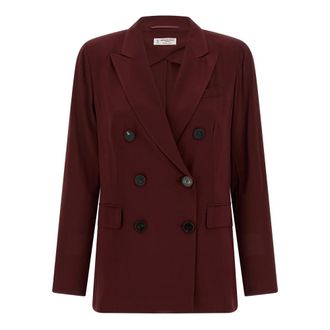 Alberto Biani Doppelreihiger Blazer - - Jackets - Damen - Rot - L