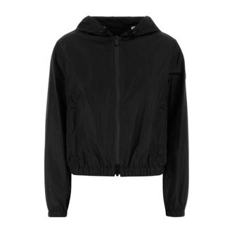 Burberry Femme, Vestes, Noir, Taille: 36 FR Nylon Bomber Jacket