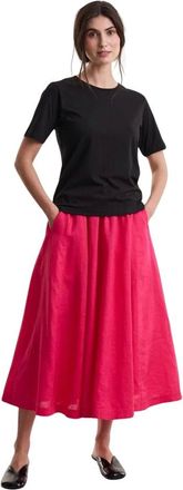 Bitte Kai Rand Femme, Jupes, Rose, Taille: 40 FR Jupe Midi