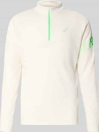 Asics Langarmshirt mit Troyer-Kragen Modell ICON