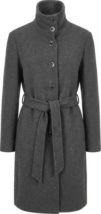 Pinko Manteau Au Genou - Gris