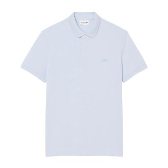 Lacoste Polo Regular Fit in Piquet Elasticizzato Paris - - Tops - Herren - Blau - M