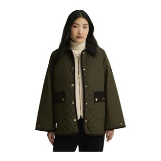 Barbour Whickham Quilted Jacket - - Jackets - Damen - Gr&uuml;n - S
