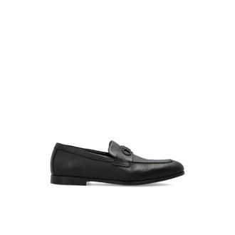 Ferragamo Homme, Chaussures, Noir, Taille: 40 1/2 EU Touch Mocassins