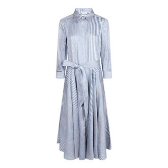 Sara Roka Danette 85 Hemdbluse - - Dresses - Damen - Blau - S