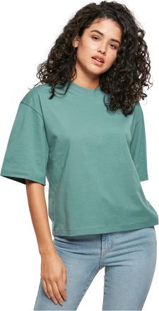 Urban Classics Ladies Organic Oversized Tee, paleleaf, XXL