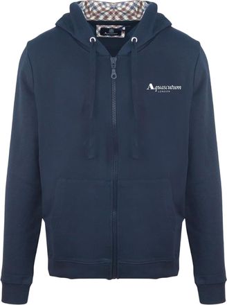 Aquascutum Kapuzenpullover f&uuml;r Herren, Leger (Marine)