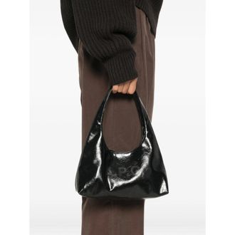 A.P.C. Patent Leather Tote Bag - Black
