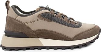 Brunello Cucinelli Femme, Chaussures, Brun, Taille: 37 EU Torba Baskets