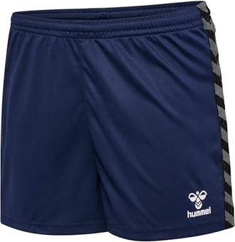 Hummel Hmlauthentic Pl Short pour Femme, Bleu, XL