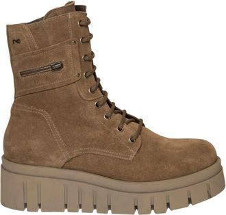 Nero Giardini I618104D Schn&uuml;rstiefel - - Shoes - Damen - Beige - 37 EU