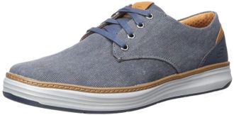 Skechers Moreno Canvas-Schuh f&uuml;r Herren, Marineblaues Leinwand., 49.5 EU