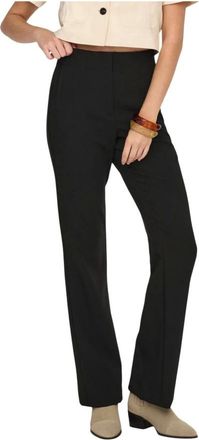 Only Only, Femme, Pantalons, Noir, Taille: 40 FR L32 &Eacute;l&eacute;gant pantalon tailleur avec m&eacute;lange extensible