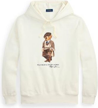 Polo Ralph Lauren gemischter Baumwollhodie - Weiß