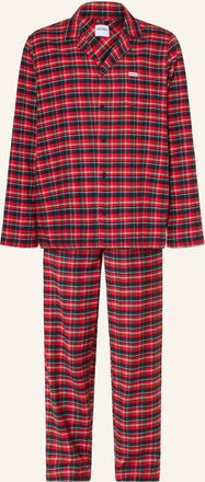 Jockey Schlafanzug Everyday Aus Flanell rot