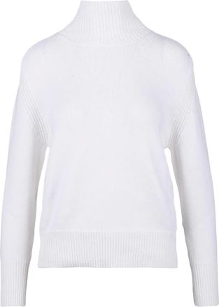 Alpha Studio Femme, Pulls, Blanc, Taille: 38 FR Pull &agrave; col roul&eacute;
