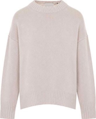 Allude Pull Col Rond - Beige