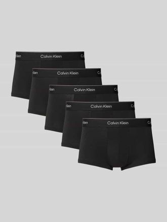 Calvin Klein Underwear Trunks mit elastischem Label-Bund im 5er-Pack