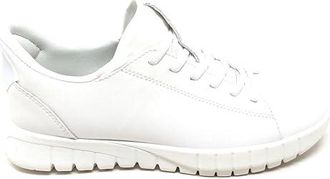 Geox Flextride Plus Chaussures blanches pour femme &agrave; enfiler avec syst&egrave;me Fastin, semelle Chunky,Casual Sport, Baskets souples et respirantes, Blanc, 39 EU