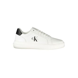 Calvin Klein Bianco Polyurethan Herren Sneaker