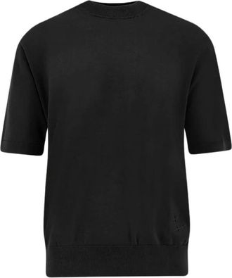 Laneus Homme, Pulls, Noir, Taille: XL Maglia Knit