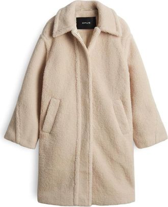 OPUS Heddy Coat - - Coats - Damen - Beige - L
