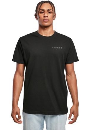 Mister Tee Herren Trust Dove T-Shirt Black, XL