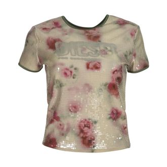 Diesel T-Shirt - - Tops - Damen - Beige - S