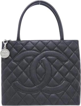 Chanel Sac &agrave; main vintage Pre-owned - Femme - Pre-owned - Noir - Taille: ONE Size