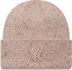 New Era Bonnet dhiver Beanie Glitter New York Yankees Rose