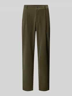 Bugatti Bundfaltenhose aus Cord