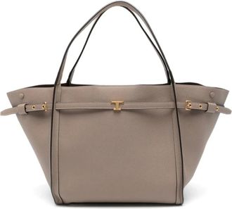 Tod's Femme, Sacs, Gris, Taille: ONE Size Tote Bag