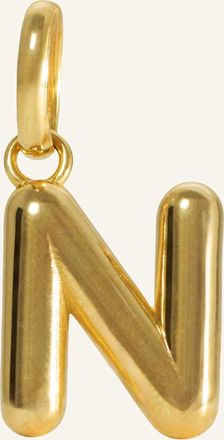 Pompidou Anh&auml;nger Puffy Letter N By Glambou gold