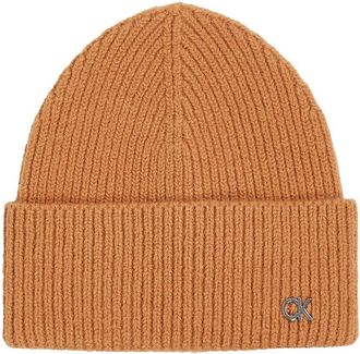 Calvin Klein Jeans Ck Metal Chunky Rib Beanie