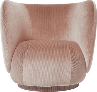 Ferm Living Fauteuil en velours Rico Ferm Living