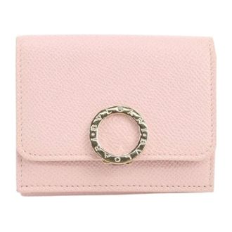 Bulgari Portefeuille vintage tri-fold Pre-owned - Femme - Pre-owned - Rose - Taille: ONE Size